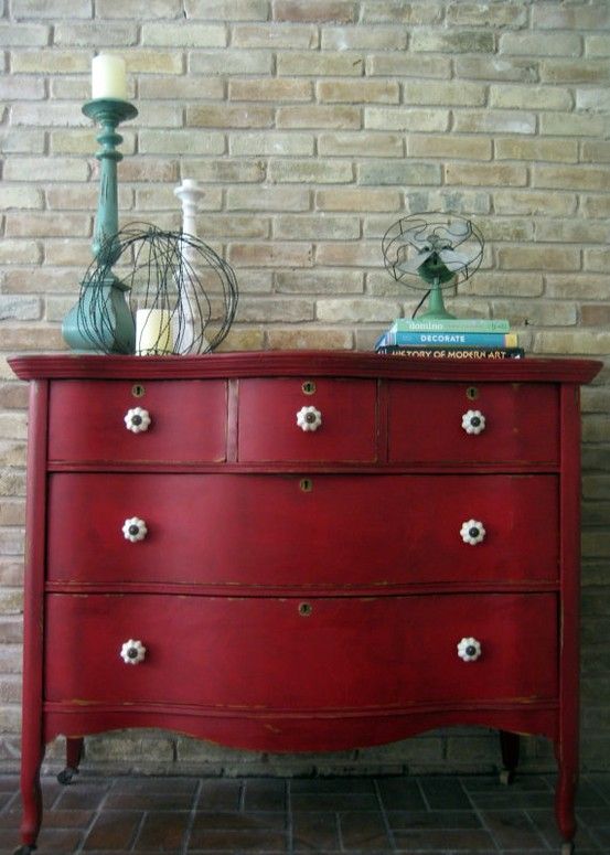 red_dresser_white_knobs.jpg Photo by Shaunna-PerfectlyImperfect ... red_dresser_white_knobs.jpg Photo by Shaunna-PerfectlyImperfect ...